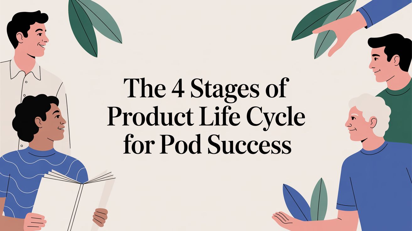 The 4 Stages of Product Life Cycle for POD Success