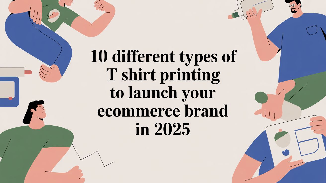 10 Different Types of T Shirt Printing to Launch Your eCommerce Brand ...