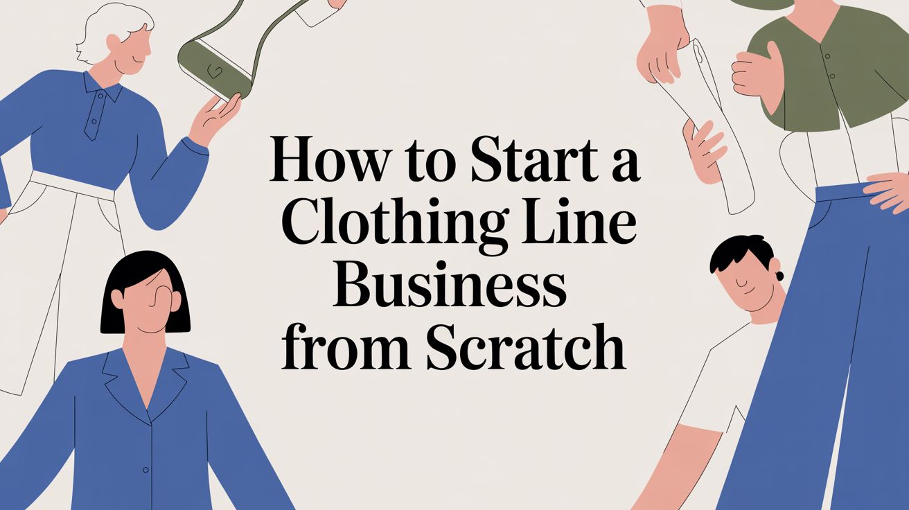 How to Start a Clothing Line Business from Scratch