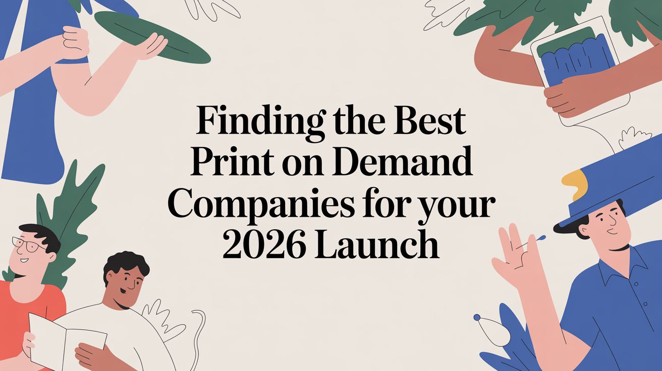Finding The Best Print On Demand Companies For Your 2026 Launch