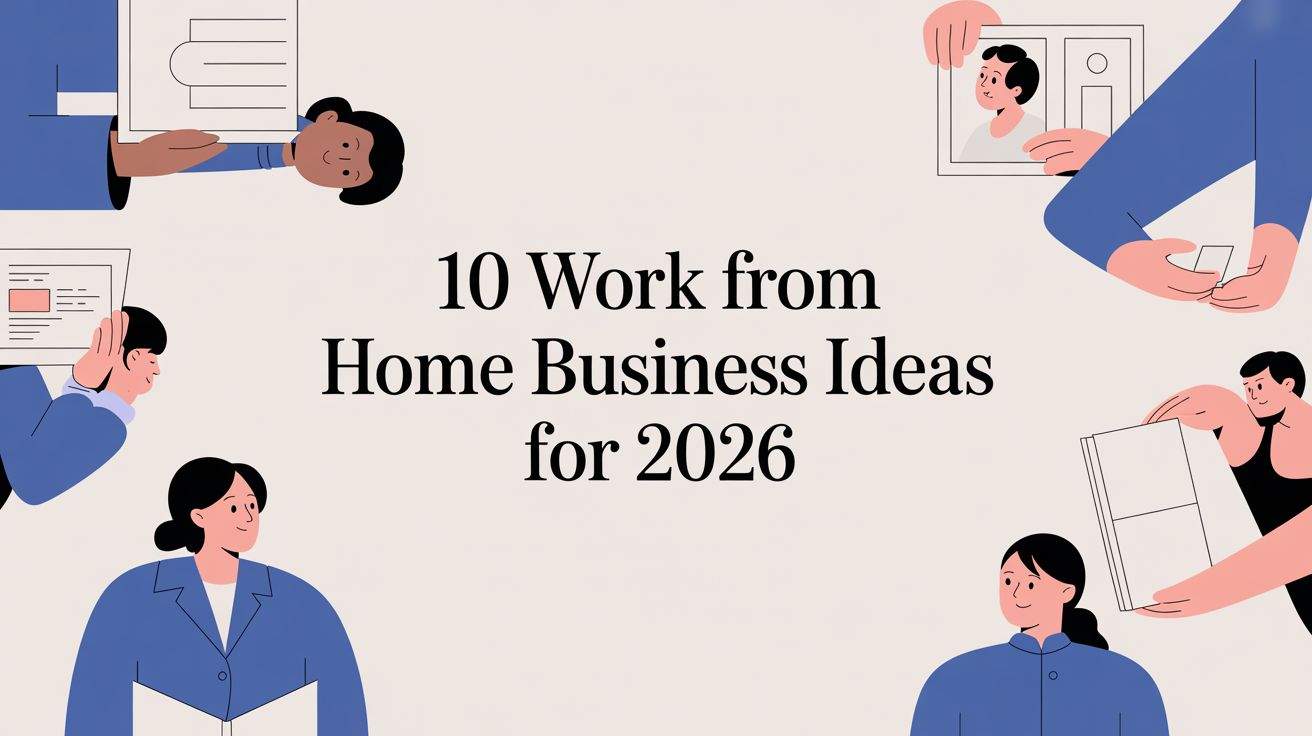 10 Work From Home Business Ideas for 2026